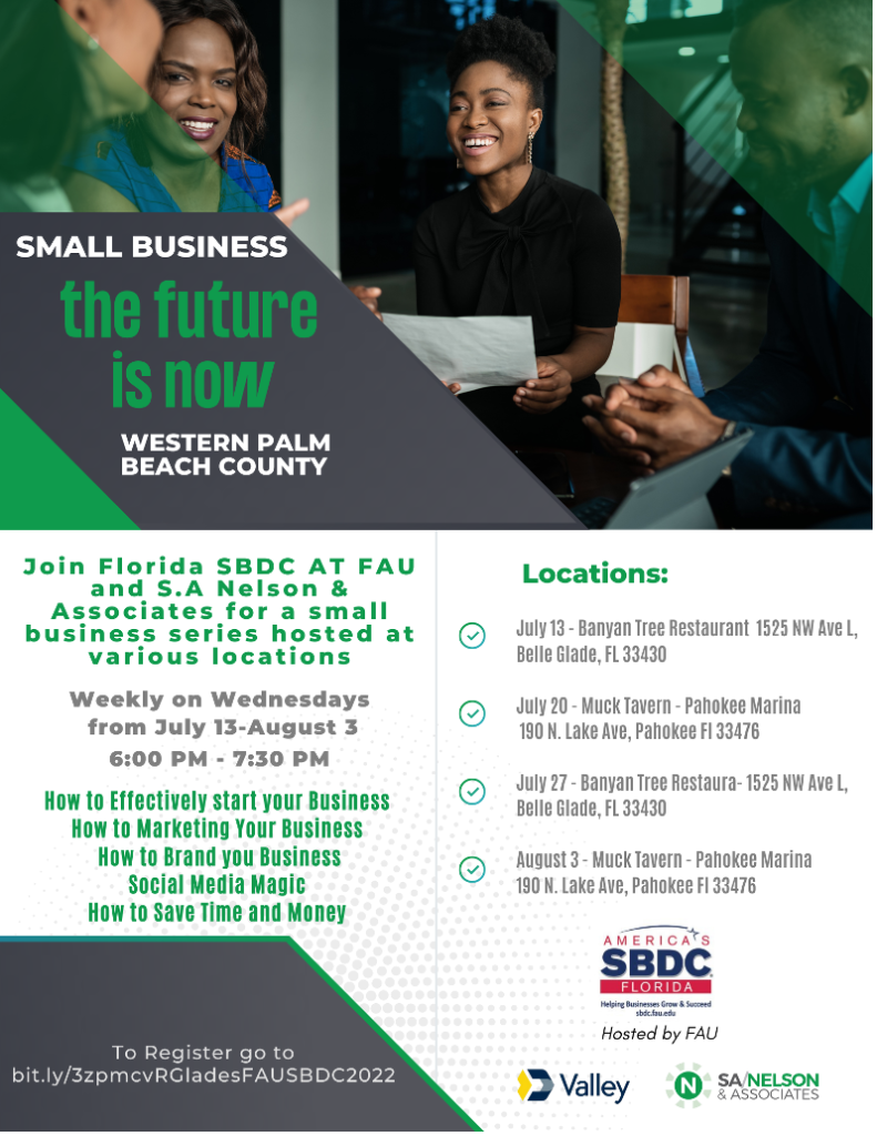 S. A. Nelson & Associaties | SMALL BUSINESS PROGRAM COMING TO THE ...